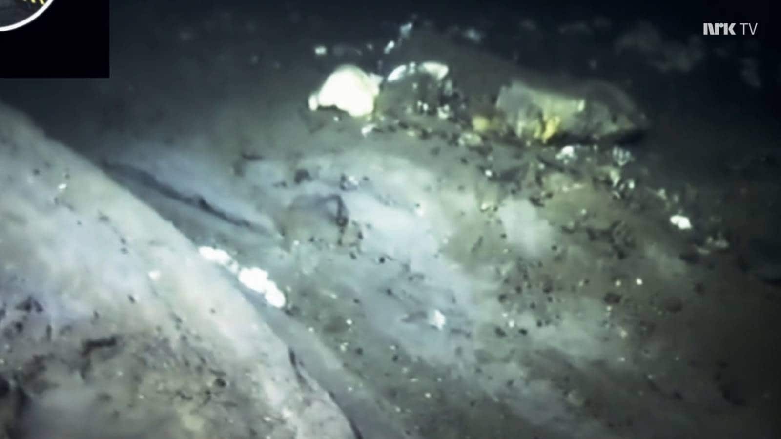 This is what the damaged Svalbard cable looked like when it came up ...