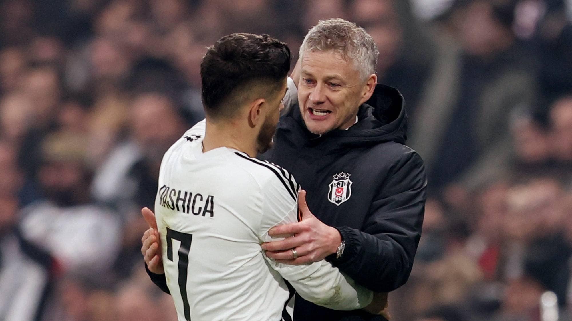 Ole Gunnar Solskjær sin debut som trener for Besiktas mot Athletic Bilbao i Europa­ligaen – NRK ...