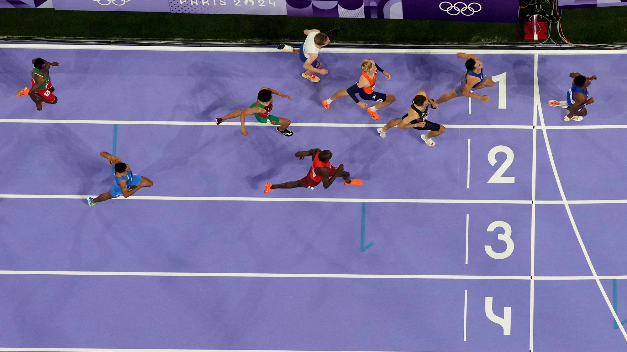 Semifinale 1500 meter i OL med Nordås og Ingebrigtsen. – OL Paris 2024