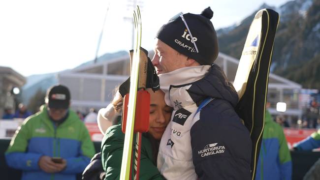 Kona Gita Simonsen hyller Tarjei Bø etter avgjørelsen om å legge opp ...