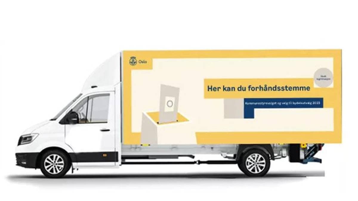 Oslo skal bruke «isbil» for å få flere til å stemme – Stor-Oslo