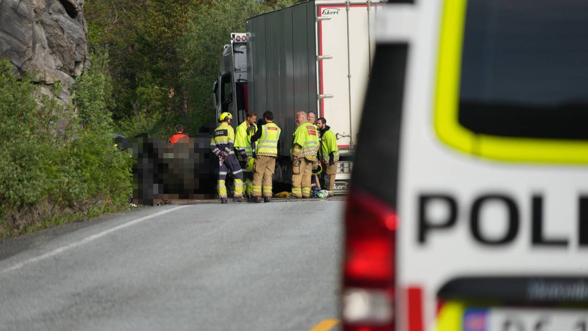 Trafikkulykke på riksvei 80 – NRK Nordland