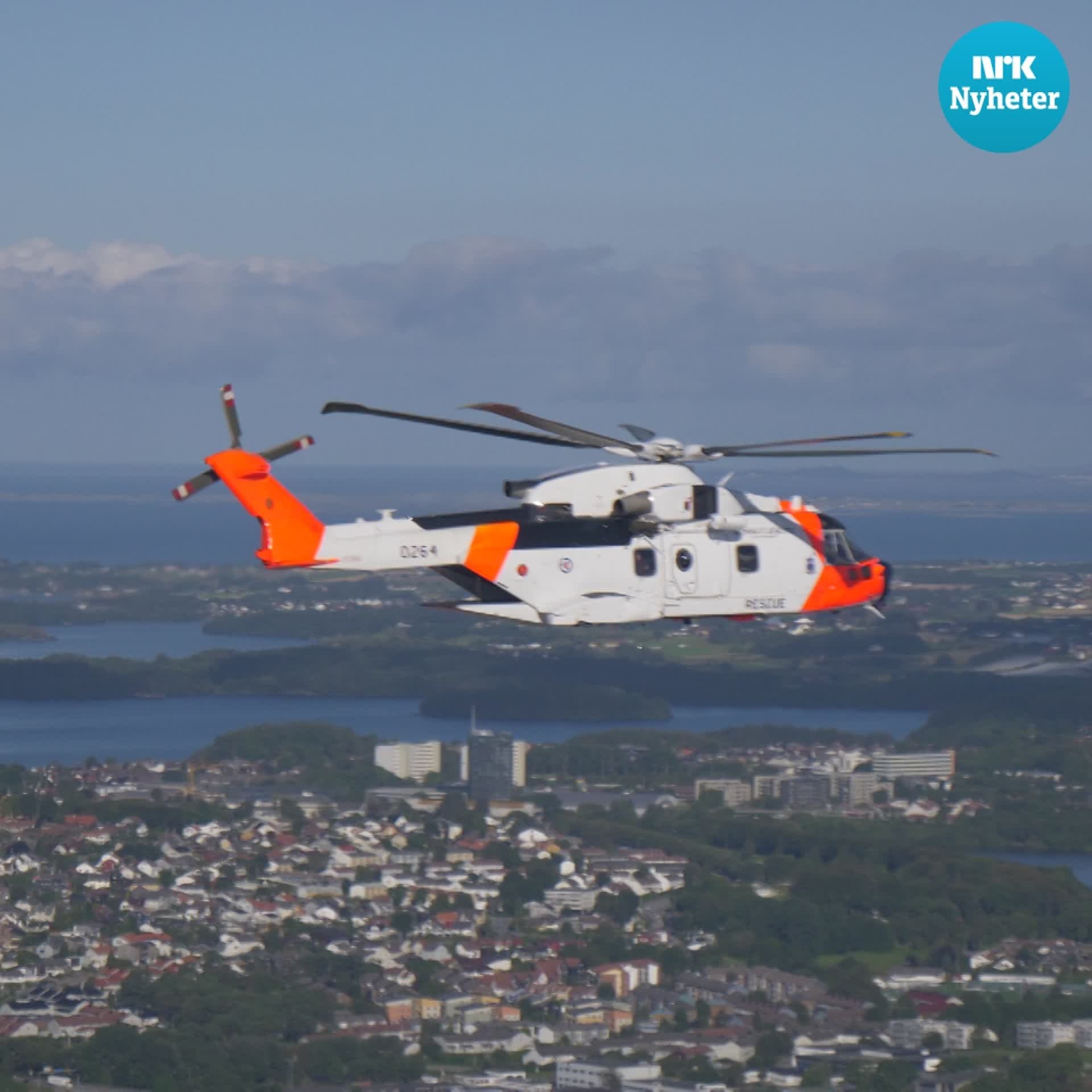 Det nye redningshelikopteret «SAR Queen» – NRK