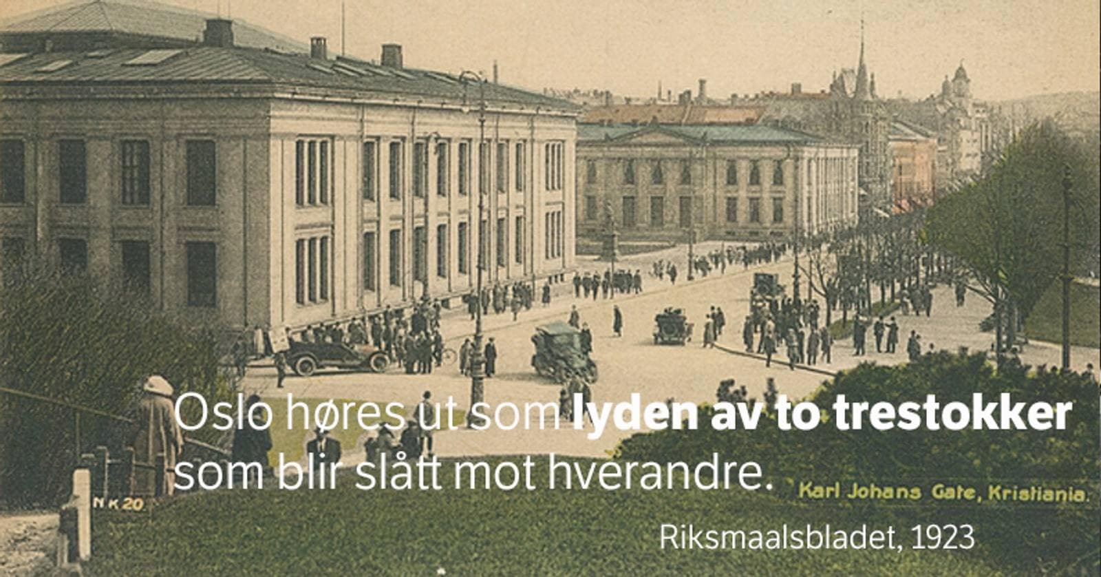 Da Oslo ble Oslo – Stor-Oslo