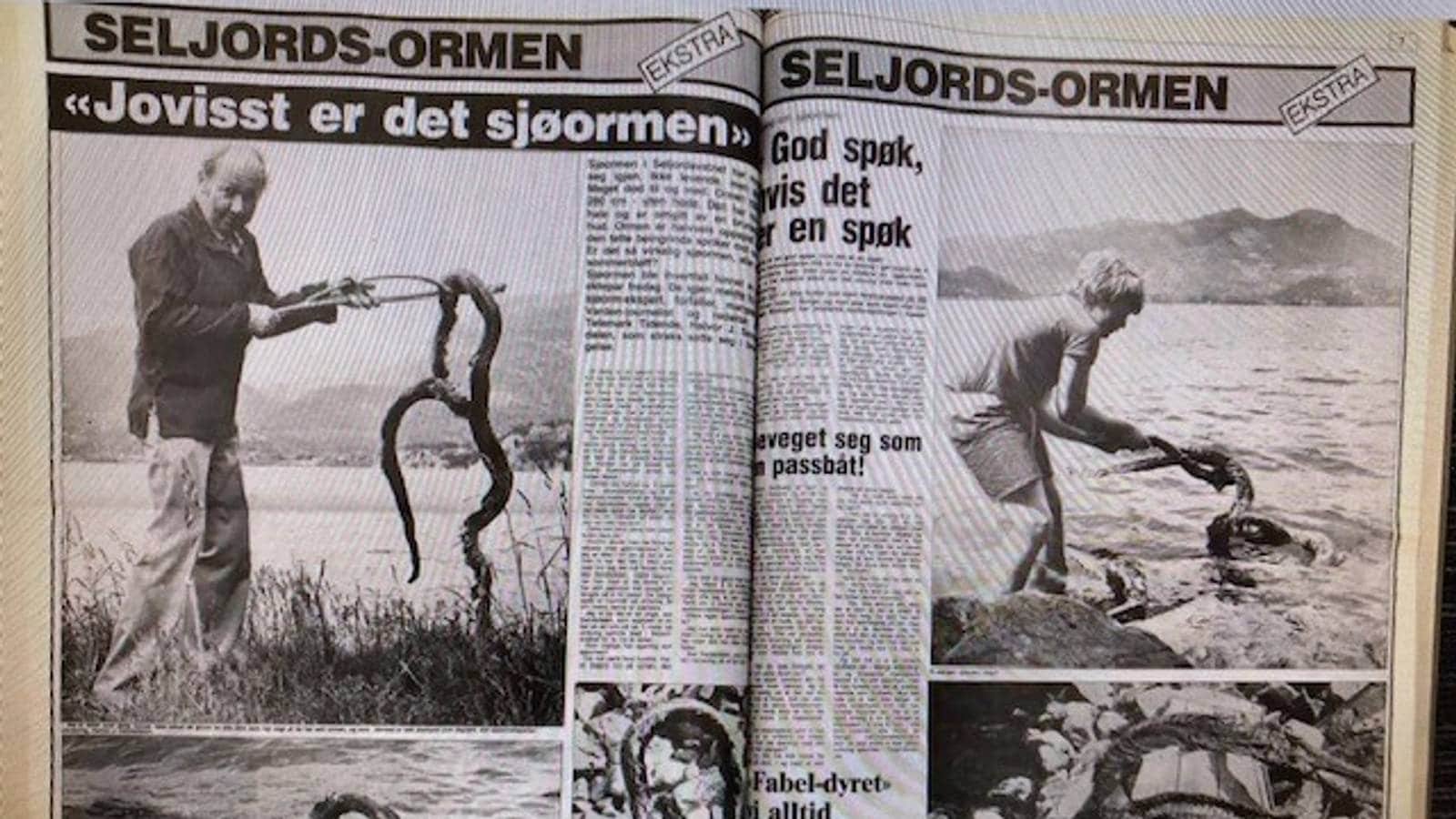 Da Øistein lurte hele verden med «sjøormen» i Seljord – NRK Vestfold og ...