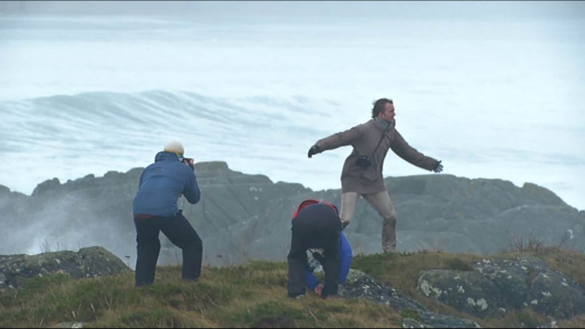 Stormen i bilete – NRK