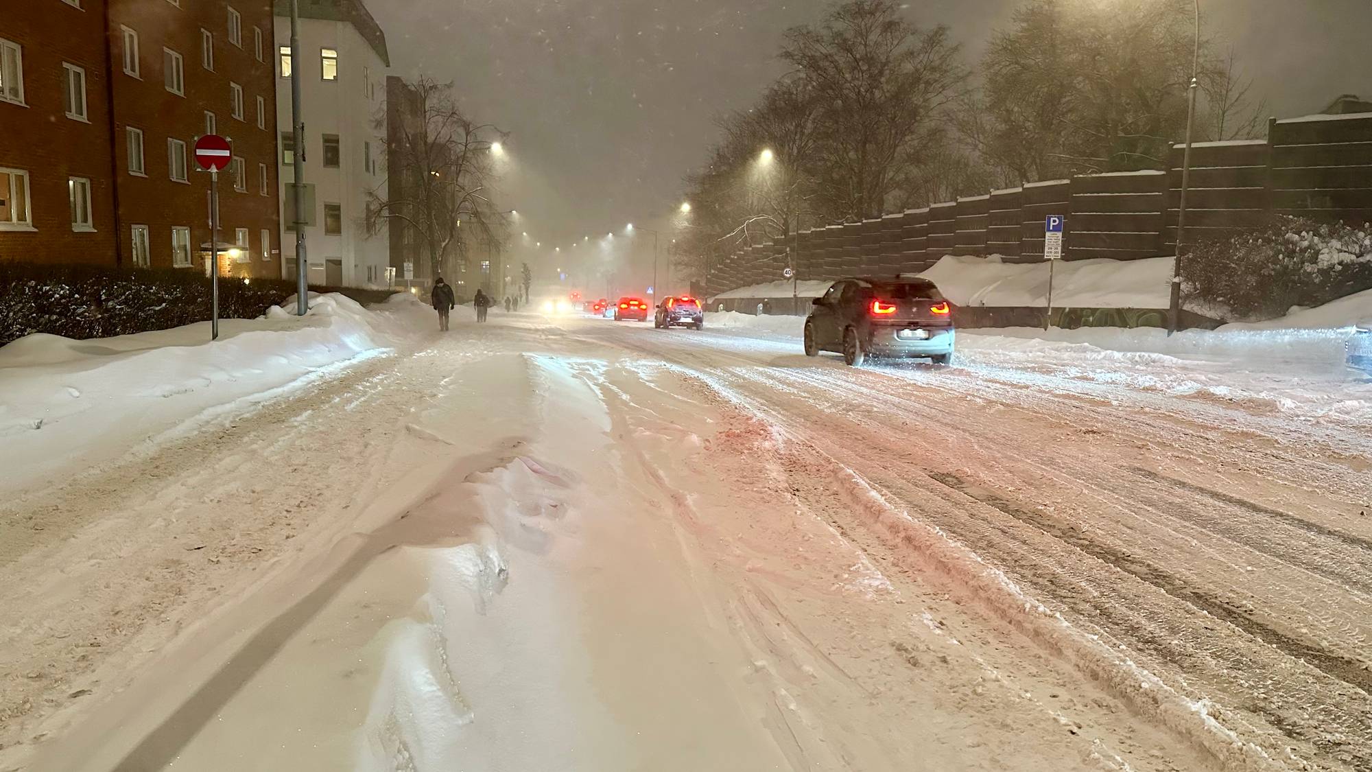 Derfor er det trangt i Oslos gater etter snøfallet – Stor-Oslo