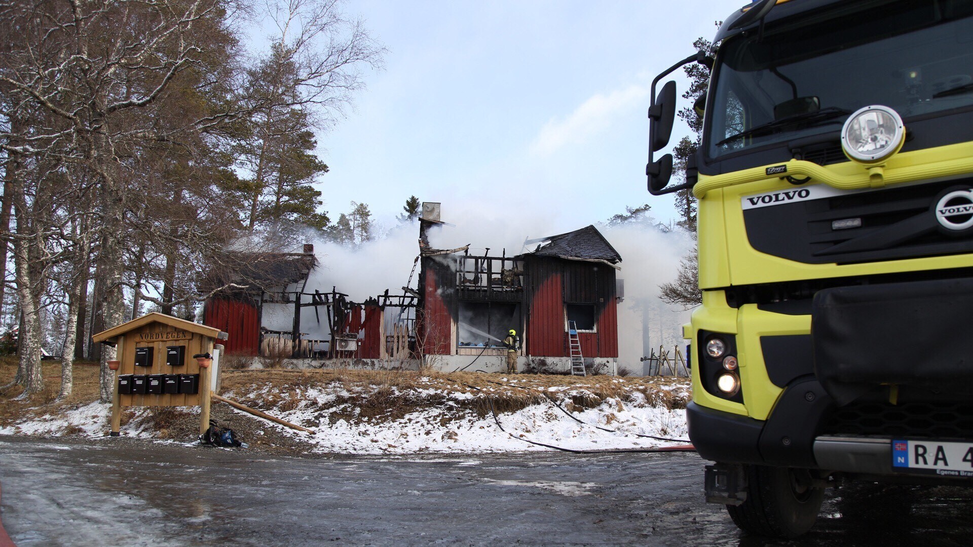 Bolighus Totalskadd Etter Brann I Steinkjer Nrk Trøndelag Lokale