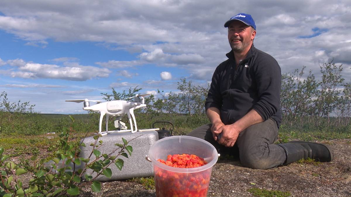 Per Edvard bruker drone til å finne multer – NRK Sápmi - samiske ...