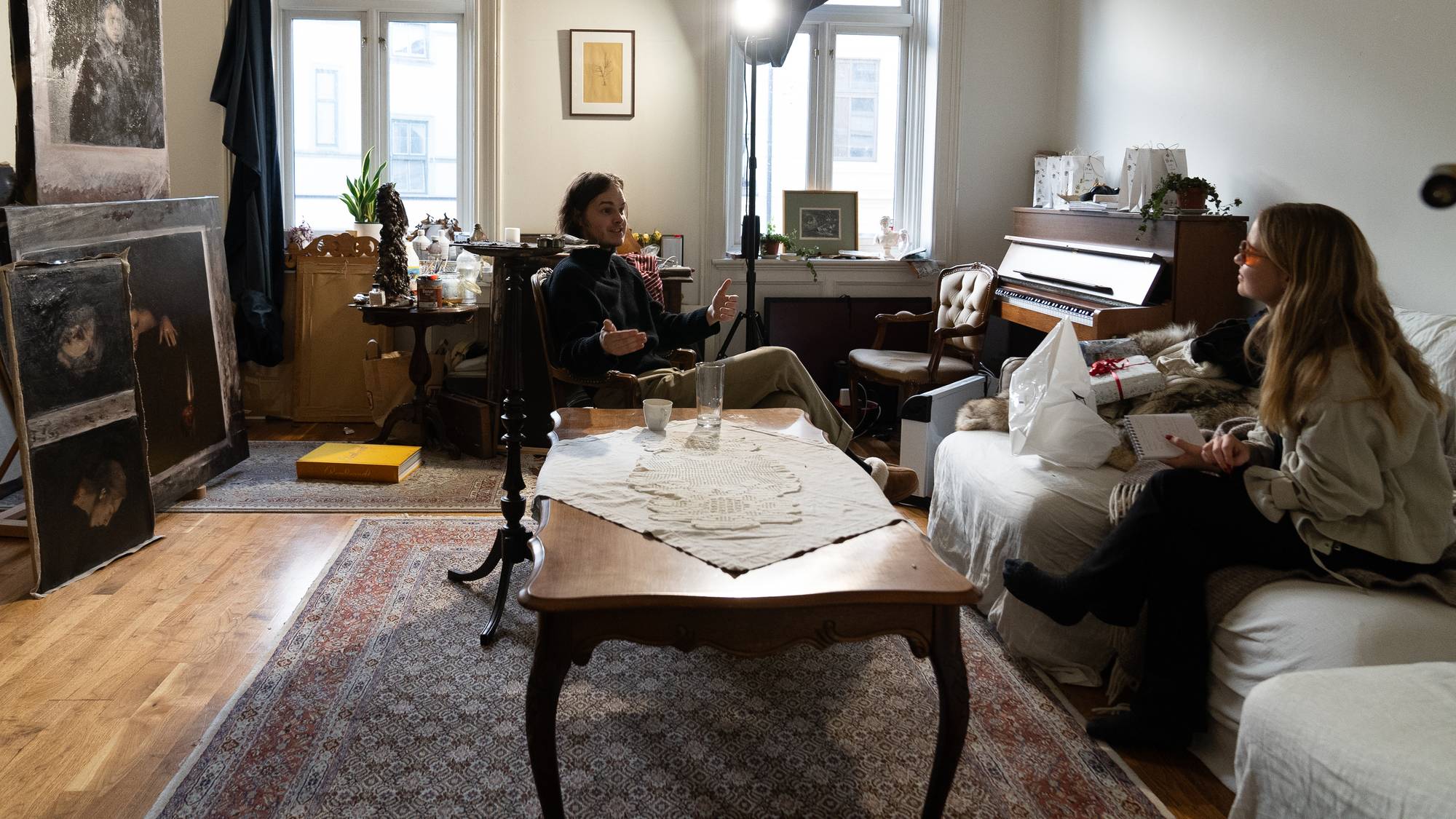 William Heimdal om Memorosa og Nerdrum, Farmen-deltaking og utstilling – NRK Kultur og underholdning