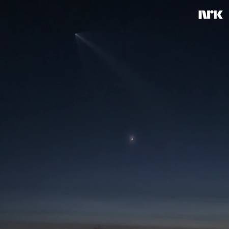 Russisk rakett over Troms og Finnmark – NRK Troms og Finnmark