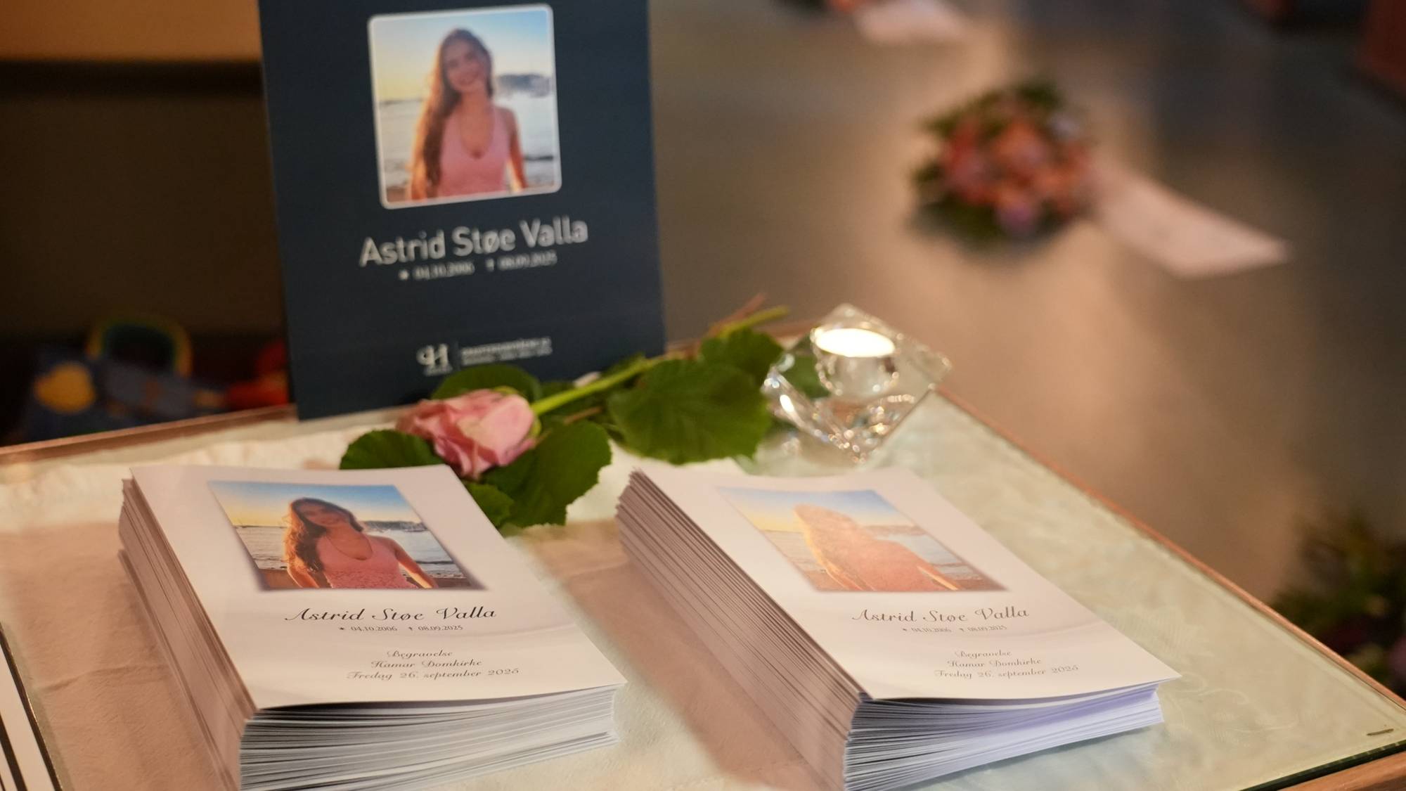 Dødsbrannen i Hamar: I dag begraves Astrid Støe Valla (18) – NRK ...