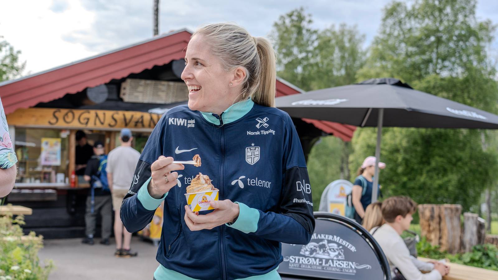Noreg-sjefen Gemma Grainger fekk hakeslepp da ho søkte på Finn etter ...