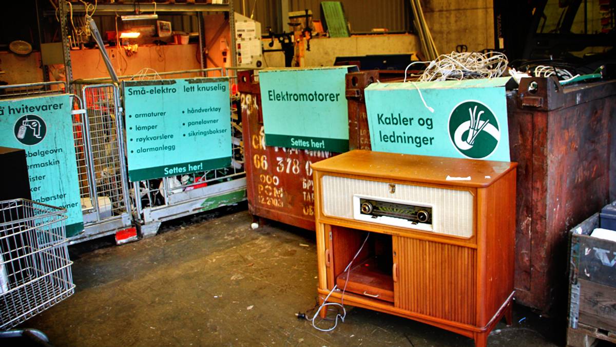 Verstinger på el-avfall – NRK Sørlandet – Lokale nyheter, TV og radio