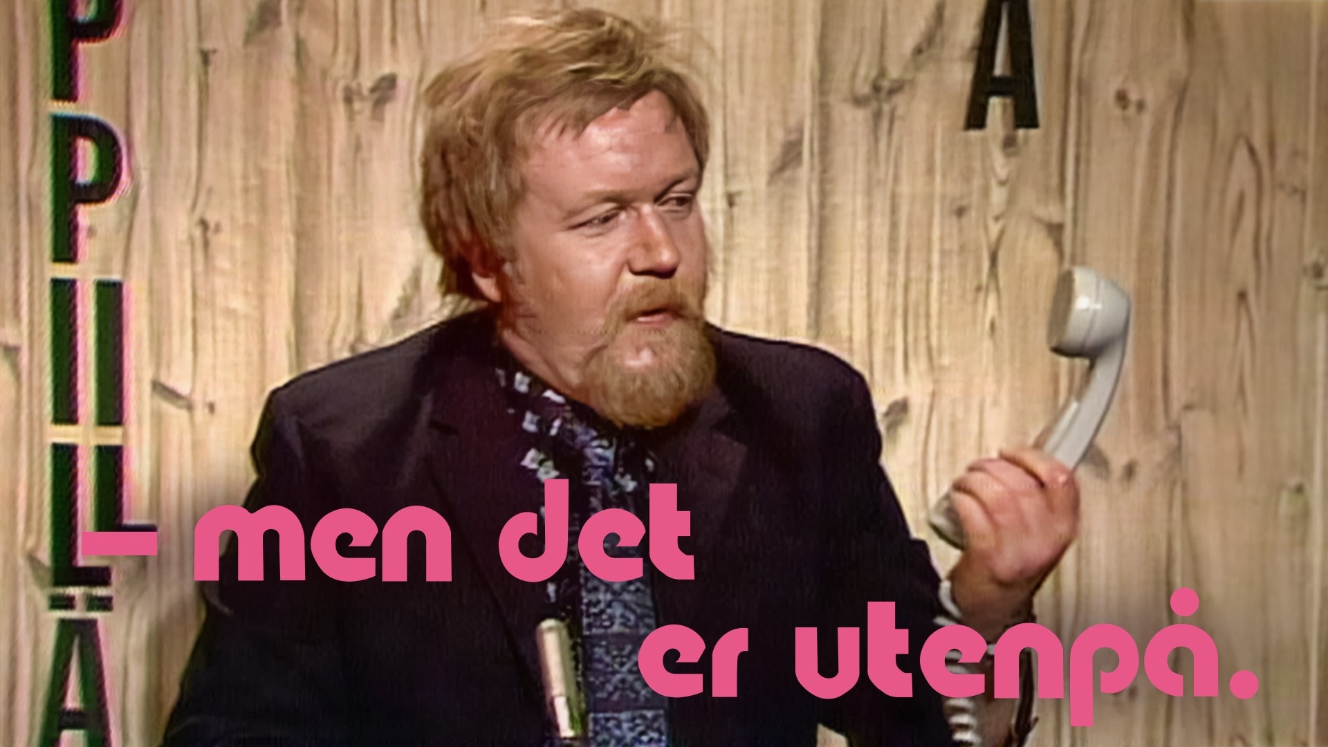 Men det er utenpå - NRK TV