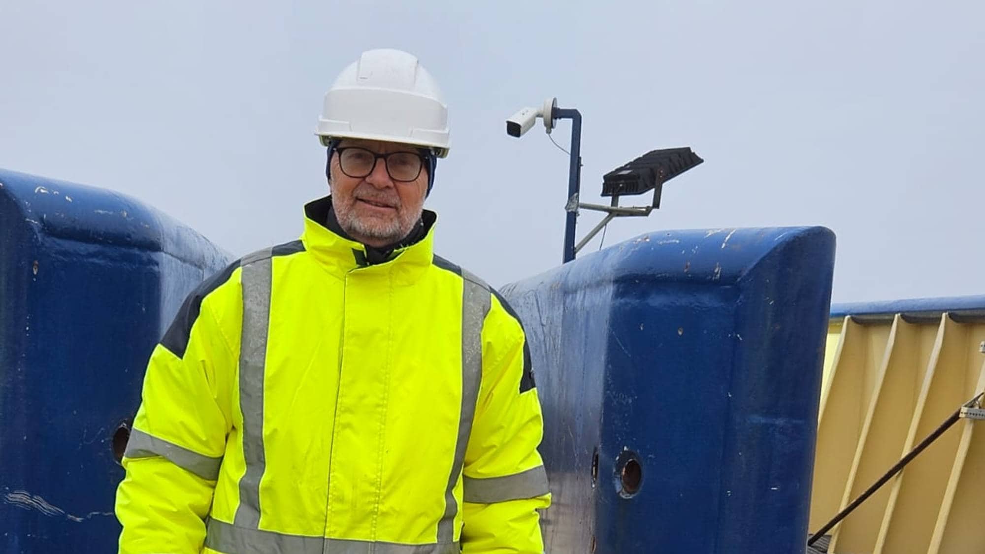 This is what the damaged Svalbard cable looked like when it came up ...