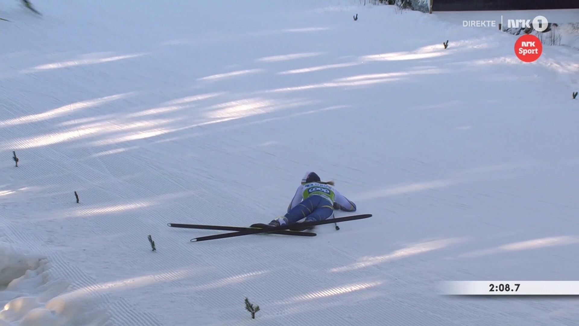 Svahn faller – Vinterstudio – NRK Sport