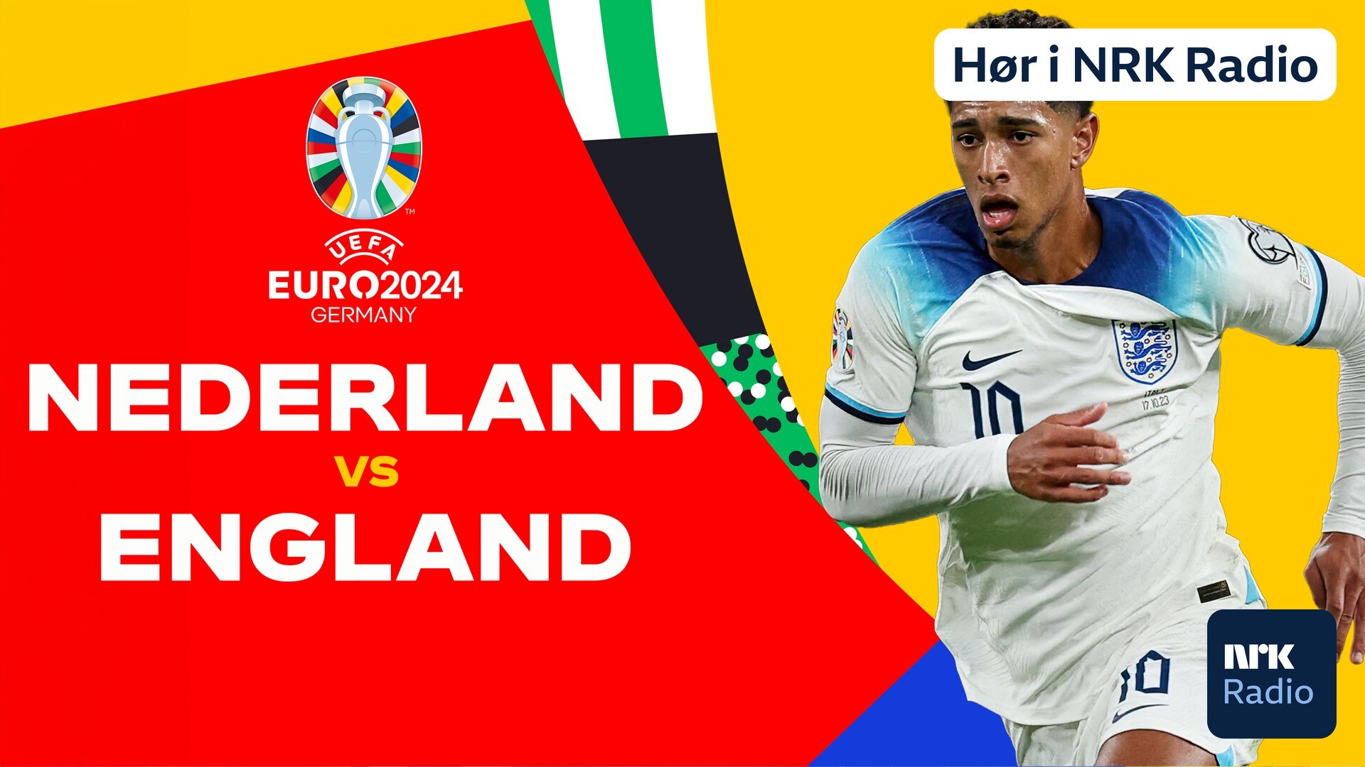 Semifinale - Fotball - EM 2024 - radio - NRK Radio