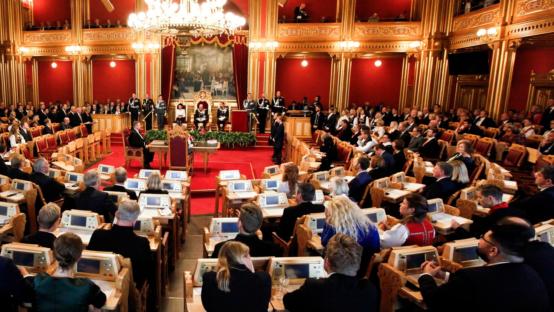 Følg opninga av Stortinget – Siste nytt – NRK