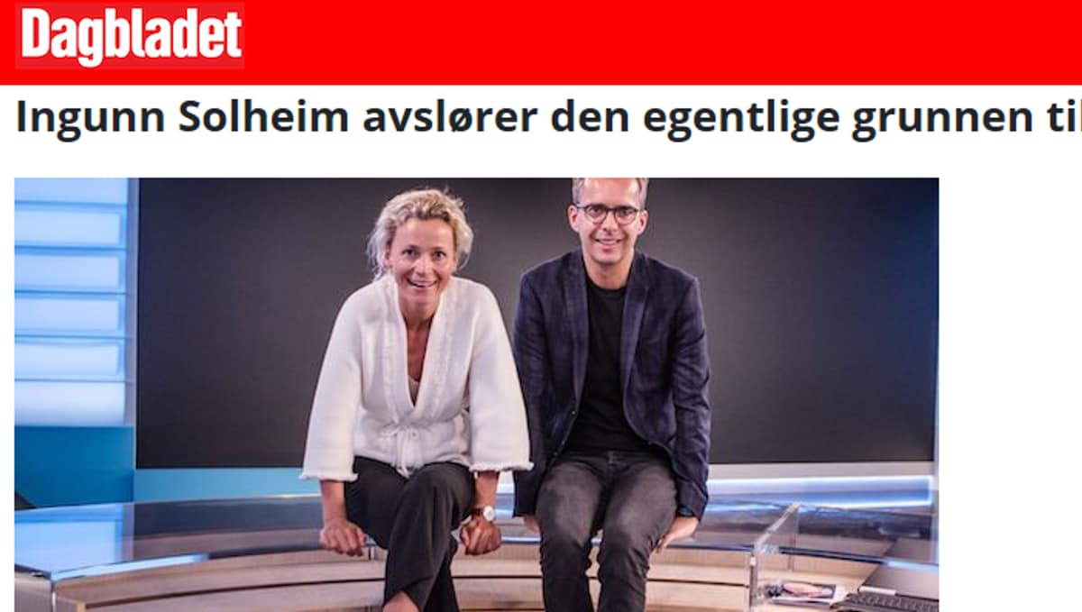 Dagsrevy-profiler og Dagbladet misbrukt i nettannonse – NRK Norge ...