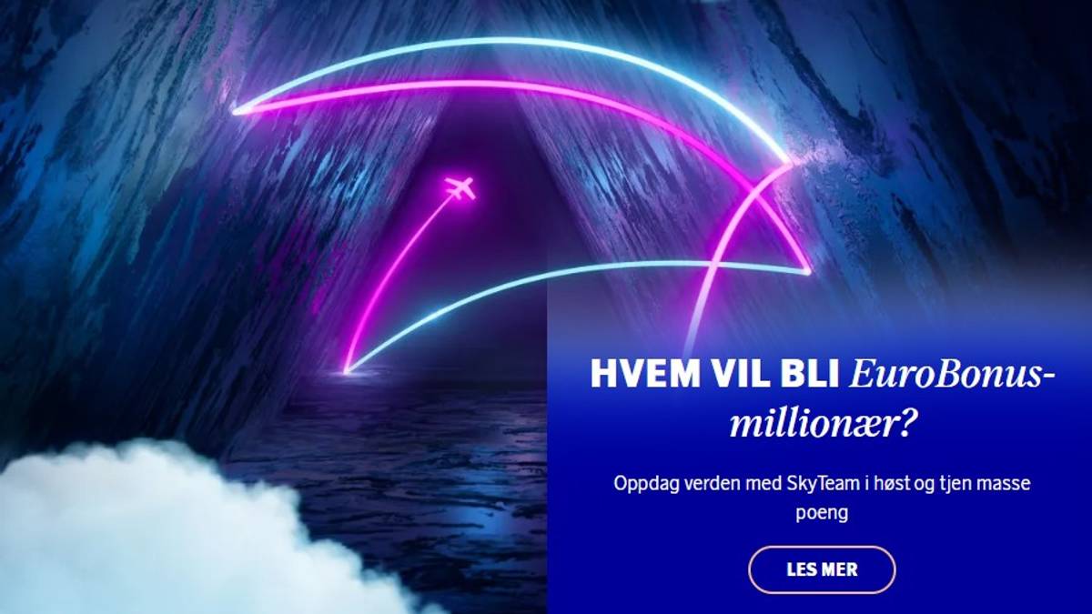 SAS får kritikk for kampanje der du kan få 1 million bonuspoeng – NRK Nordland