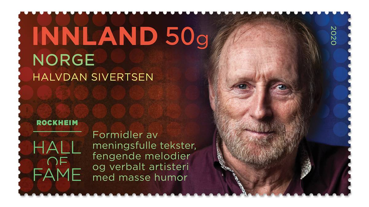 Halvdan Sivertsen på frimerke – NRK Nordland