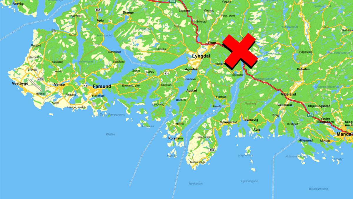 Frontkollisjon i Lyngdal – NRK Sørlandet – Lokale nyheter, TV og radio