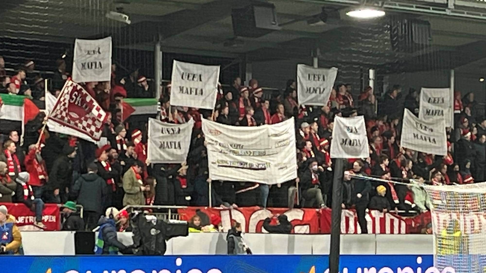 Brann får ny bot for «mafia»-protest mot UEFA – NRK Vestland