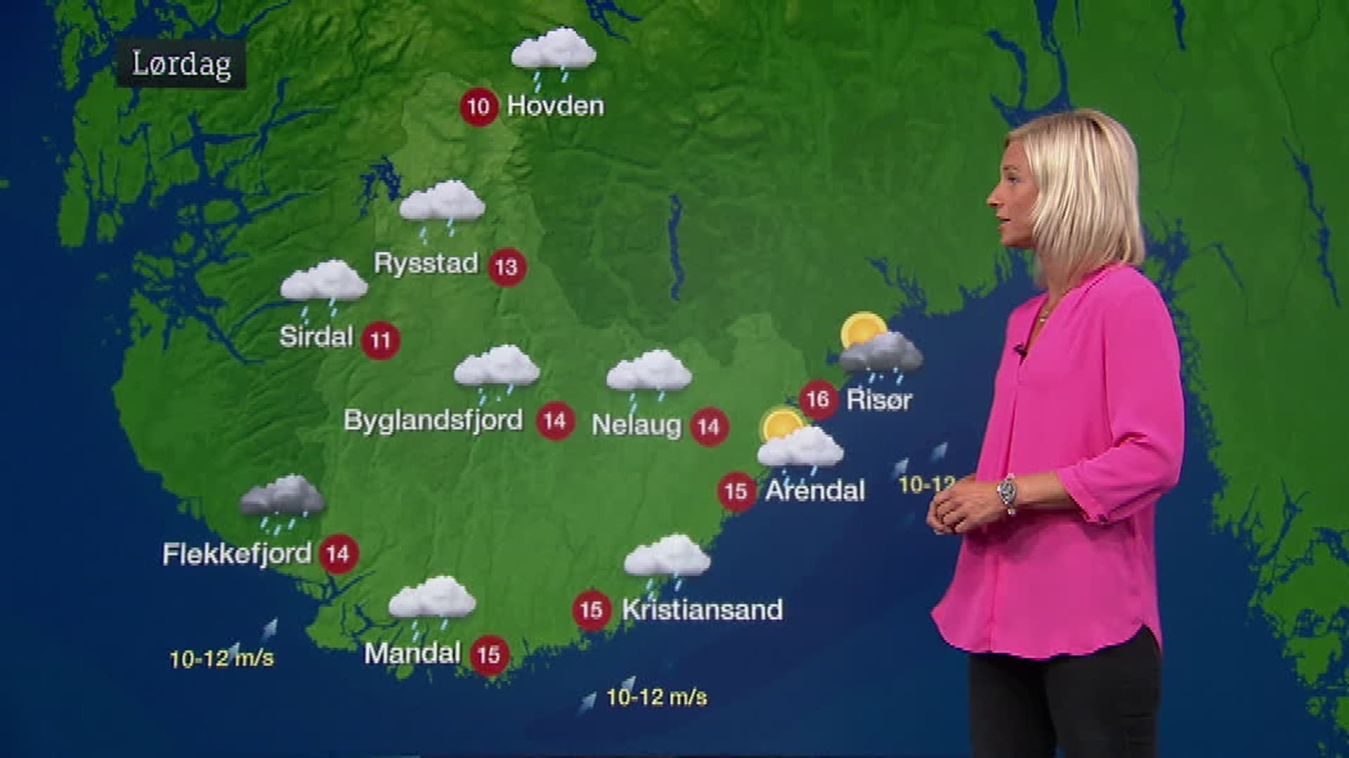 Værmeldingen for helgen – NRK Sørlandet – Lokale nyheter, TV og radio