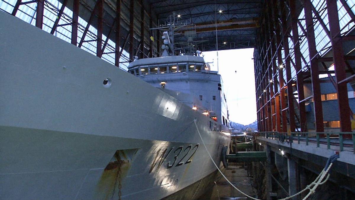 Kystvaktskip slipper skroting – NRK Troms og Finnmark