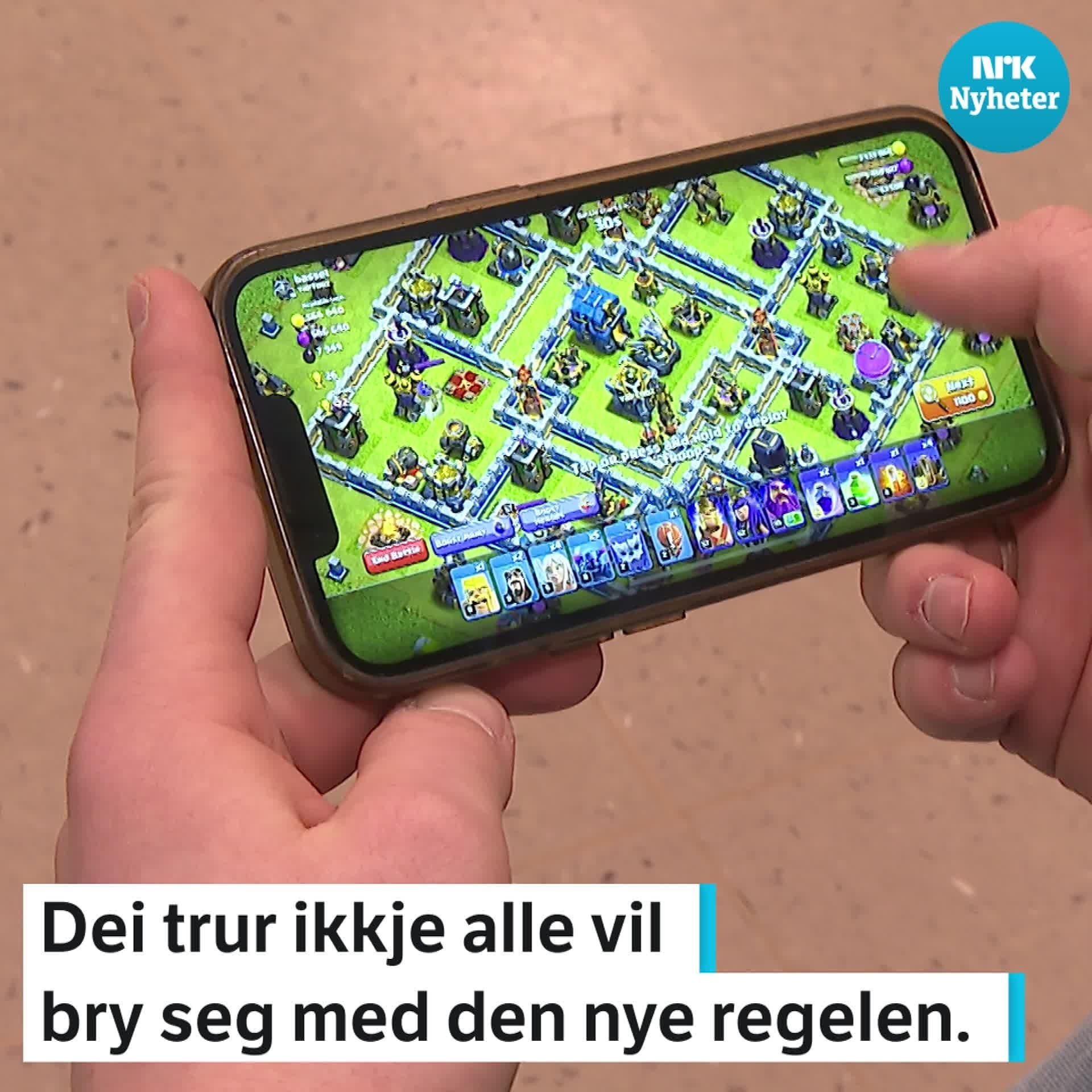 Regjeringa anbefalar mobilfri skule – NRK