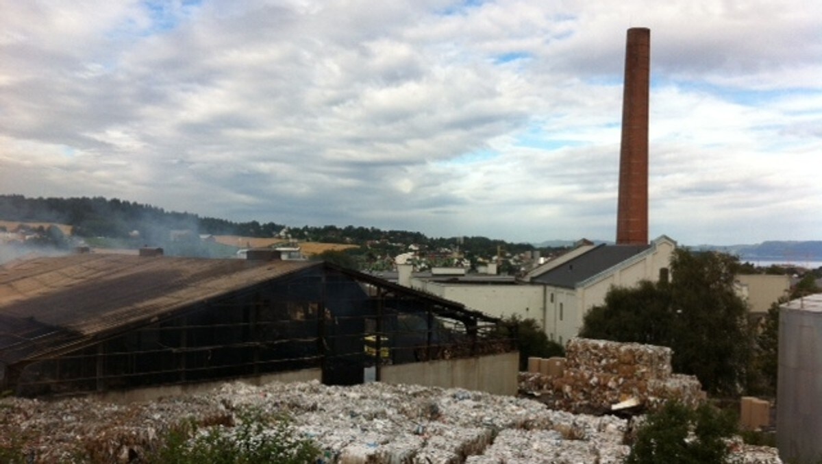 Eksplosjonsfare ved fabrikk er over – NRK Trøndelag – Lokale nyheter ...
