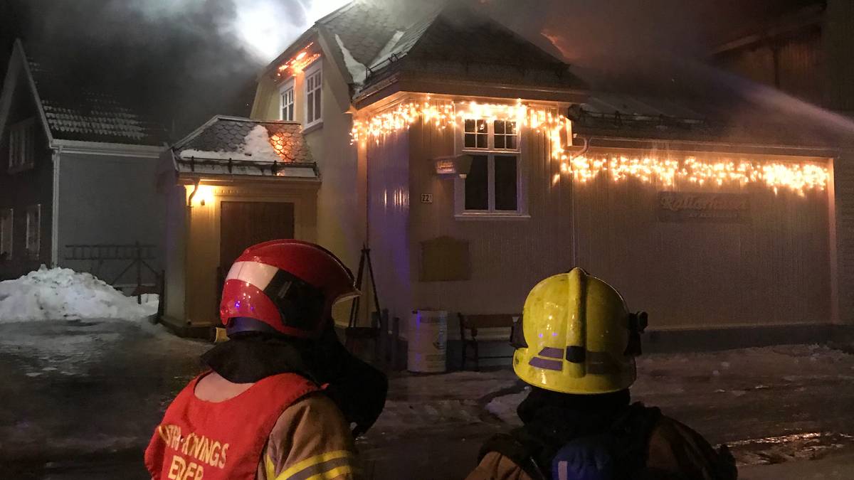 Brann I Bygning På Rjukan Nrk Vestfold Og Telemark Lokale Nyheter