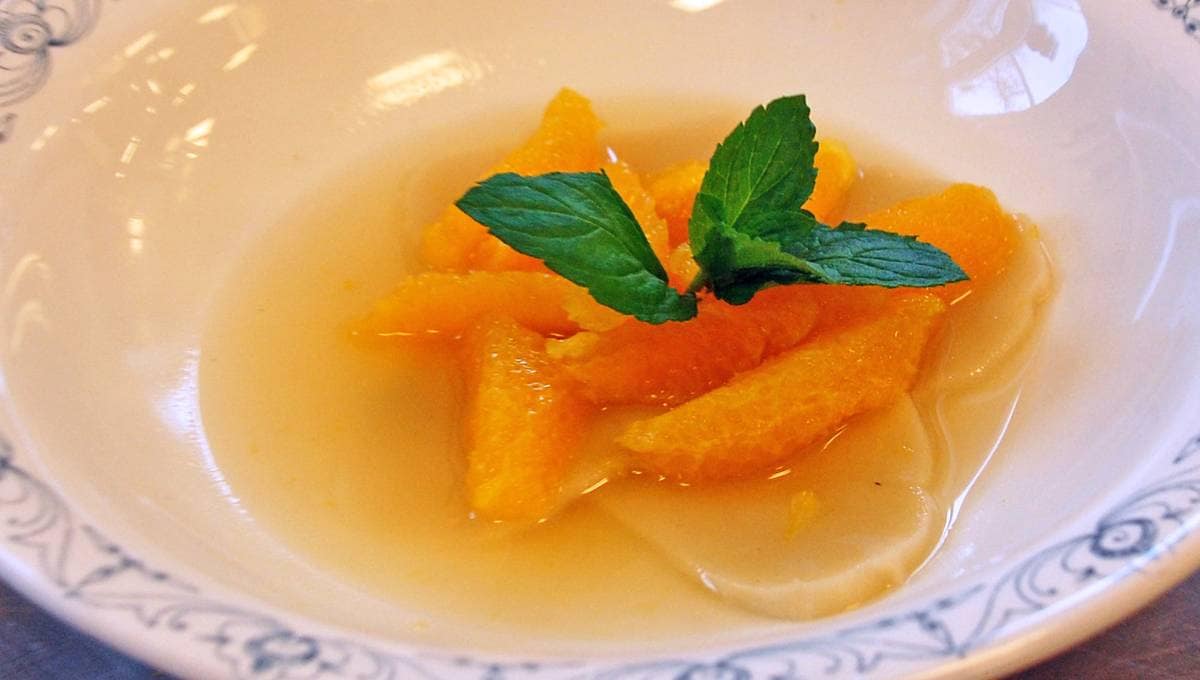 Appelsin- og marsipandessert – NRK Mat – Oppskrifter og inspirasjon