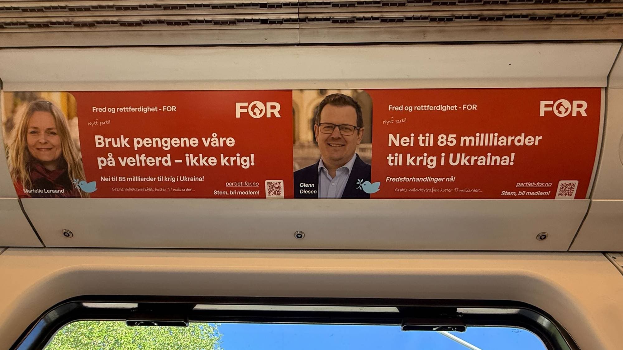 Partiet Fred og rettferdighet (FOR) – Siste nytt – NRK