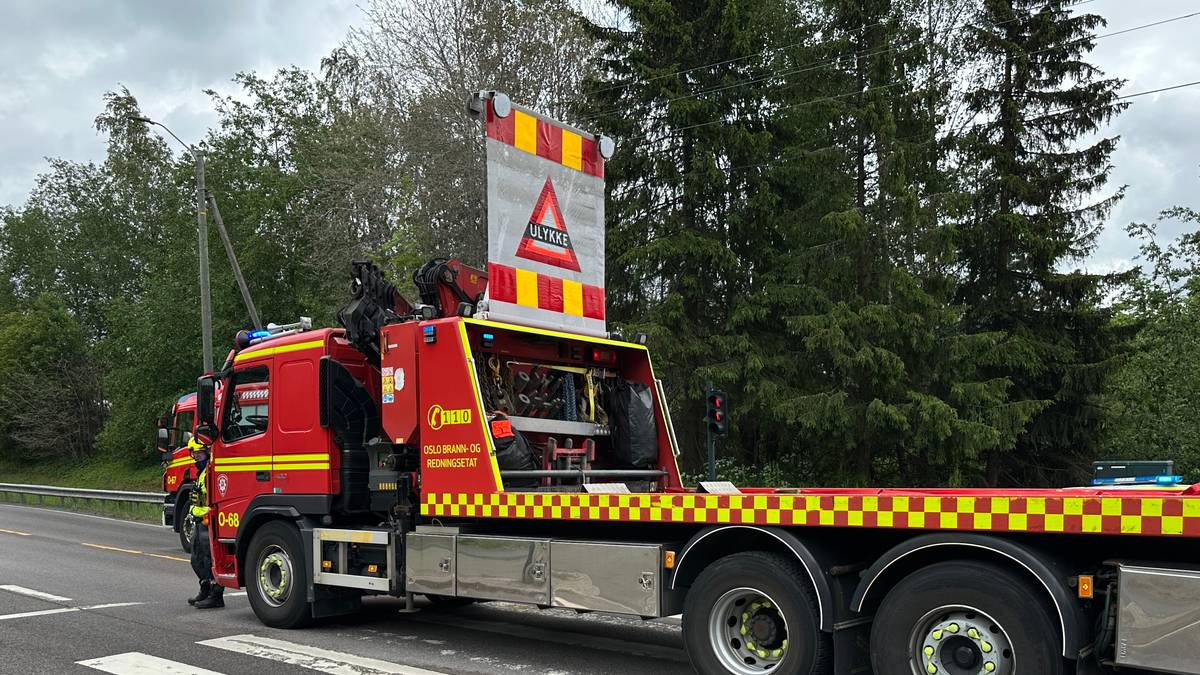 Trafikkulykke med tre biler involvert – Stor-Oslo