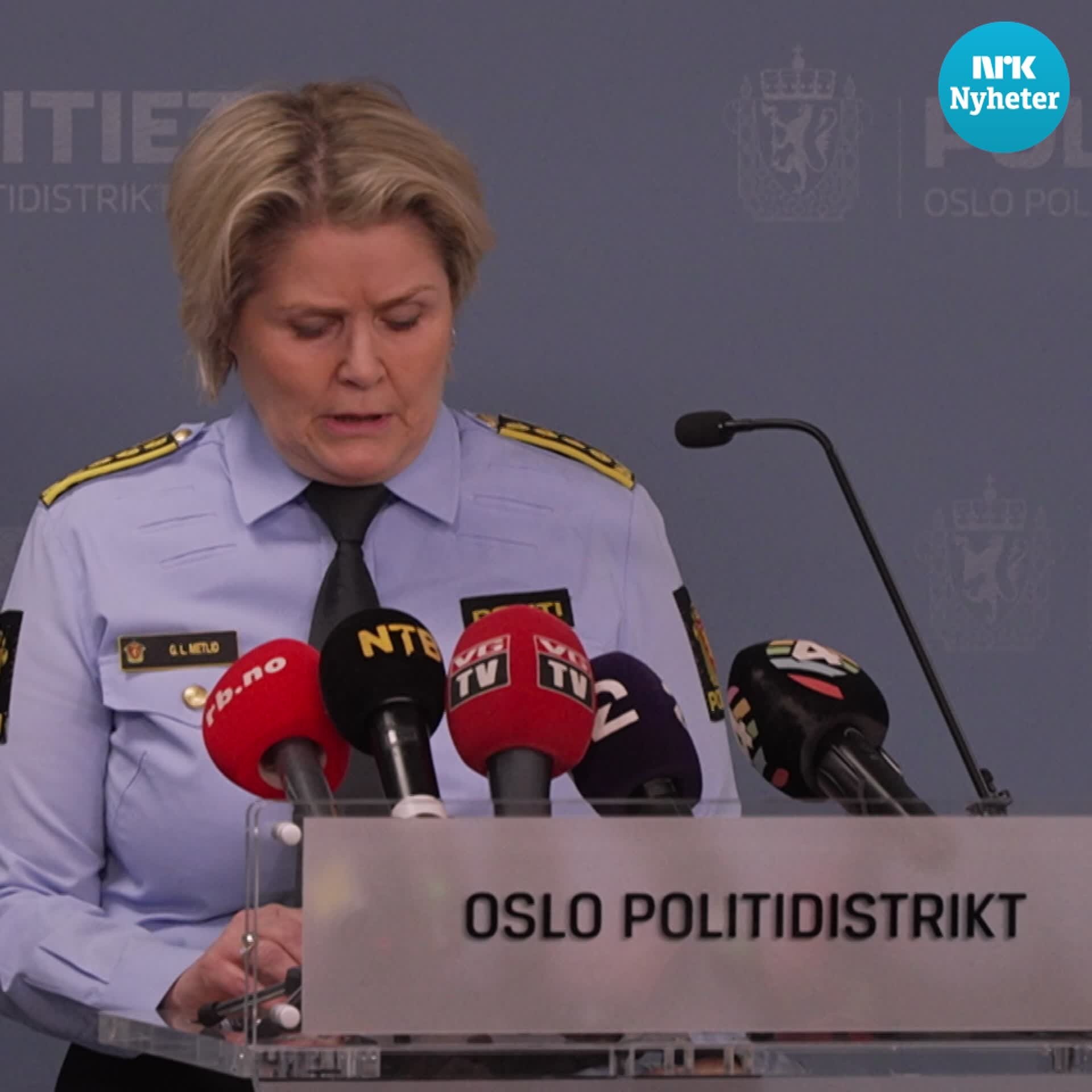 Pressekonforanse om Nes-drapene – NRK