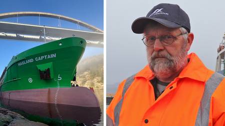 MS «Hagland Captain» gikk på grunn under Svinesundbrua: – Vi så ...
