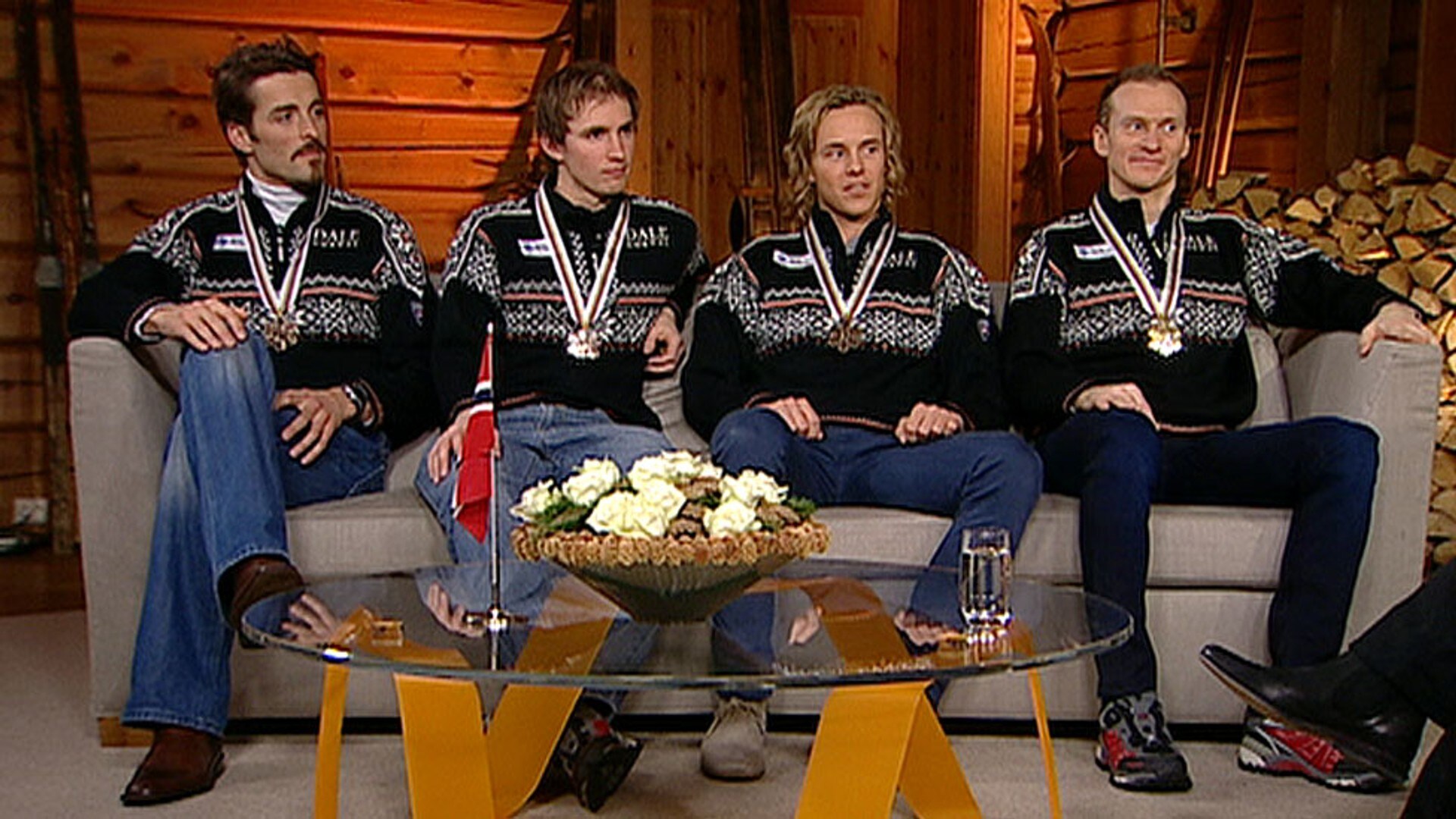 Kombinertgutta i VM-studio etter bronsen – NRK