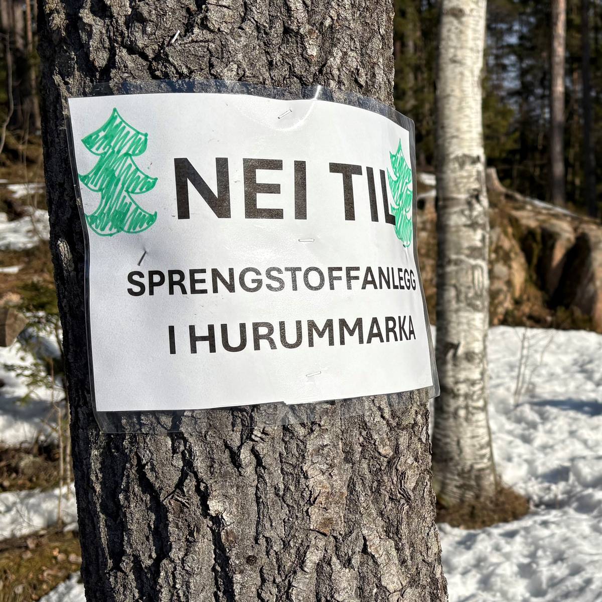 Stort naturområde i Hurum i spill fordi Europa trenger sprengstoff ...