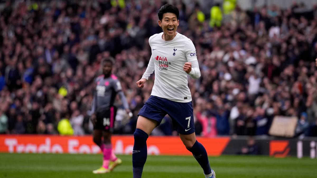 Tottenham banket Leicester – Son med måldobbel og assist – NRK Sport ...