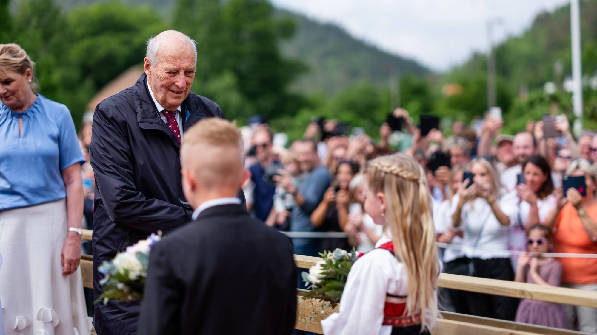 Kong Harald og dronning Sonja nærmer seg målet om å besøke alle Norges ...