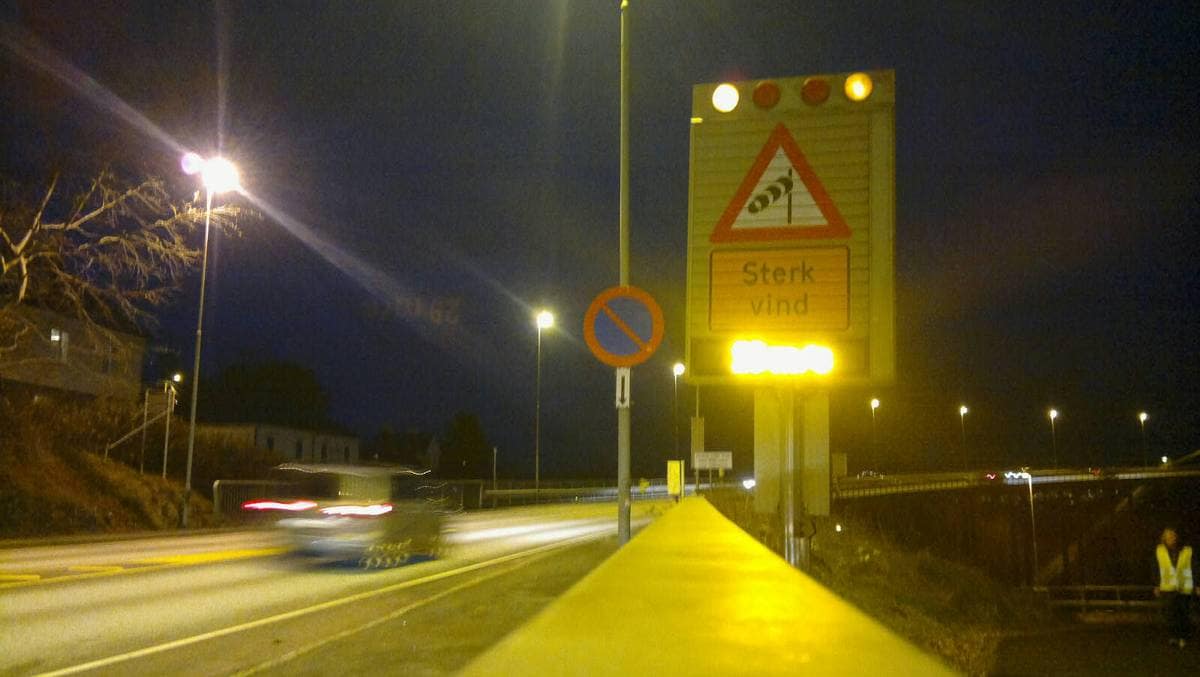 Måtte stenge Sotrabroen – NRK Vestland