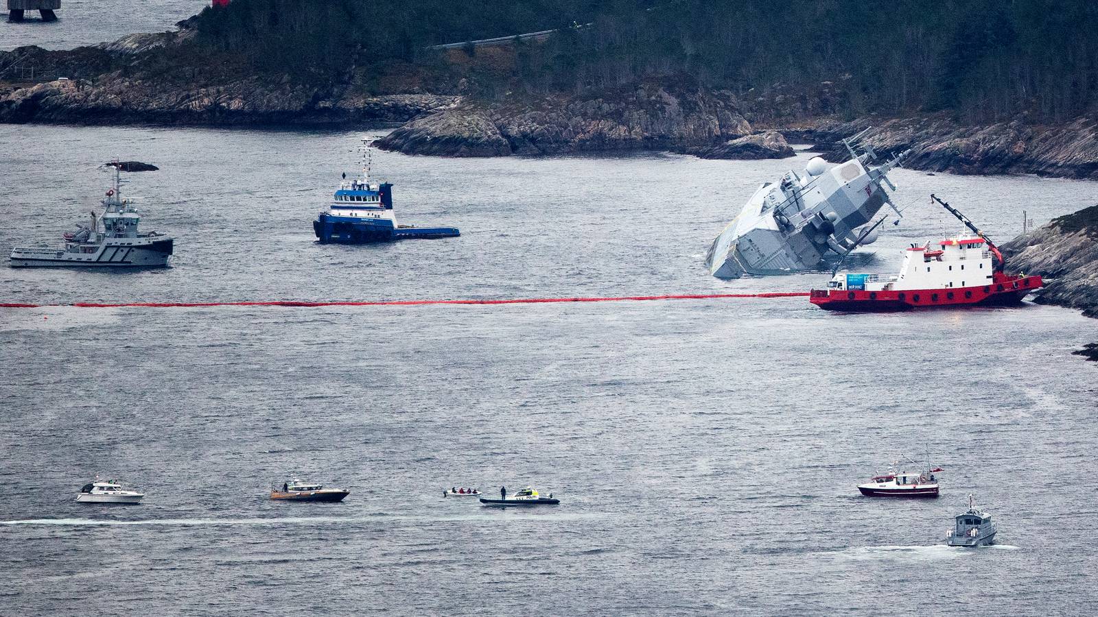 Fregatten KNM «Helge Ingstad» – NRK Vestland