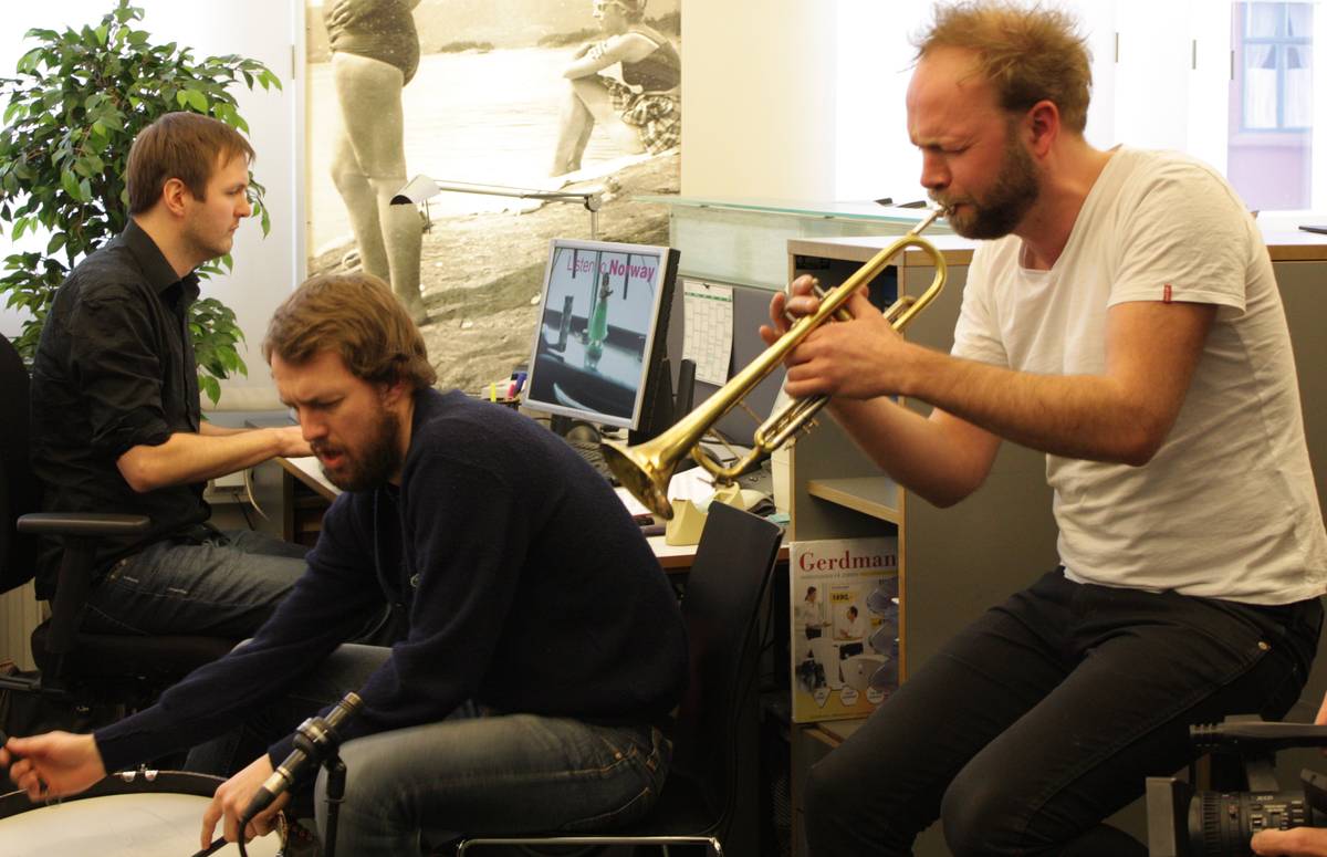 Kontorkonsert med Mathias Eick – NRK Kultur og underholdning