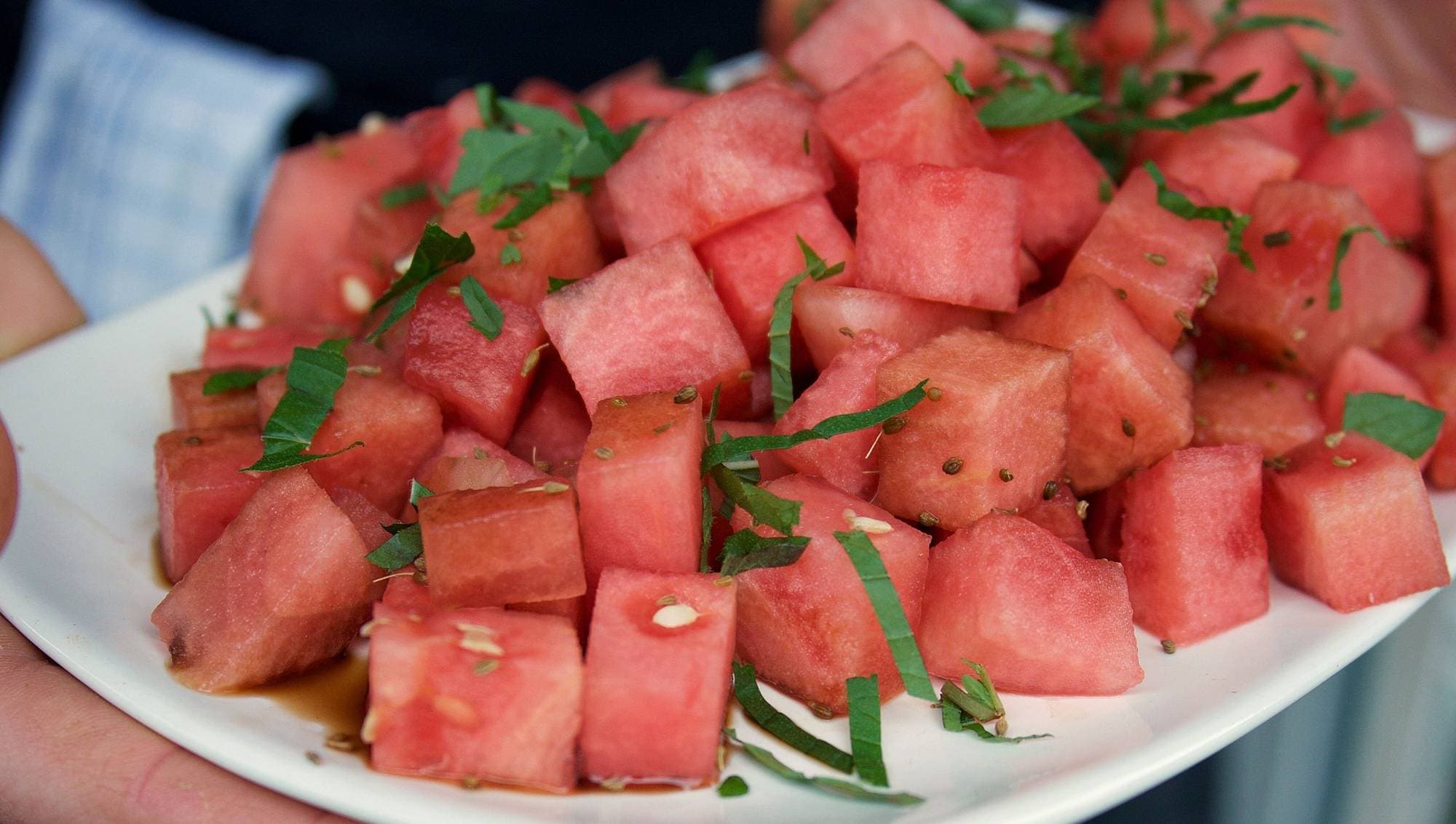 Vannmelonsalat – NRK Mat – Oppskrifter og inspirasjon