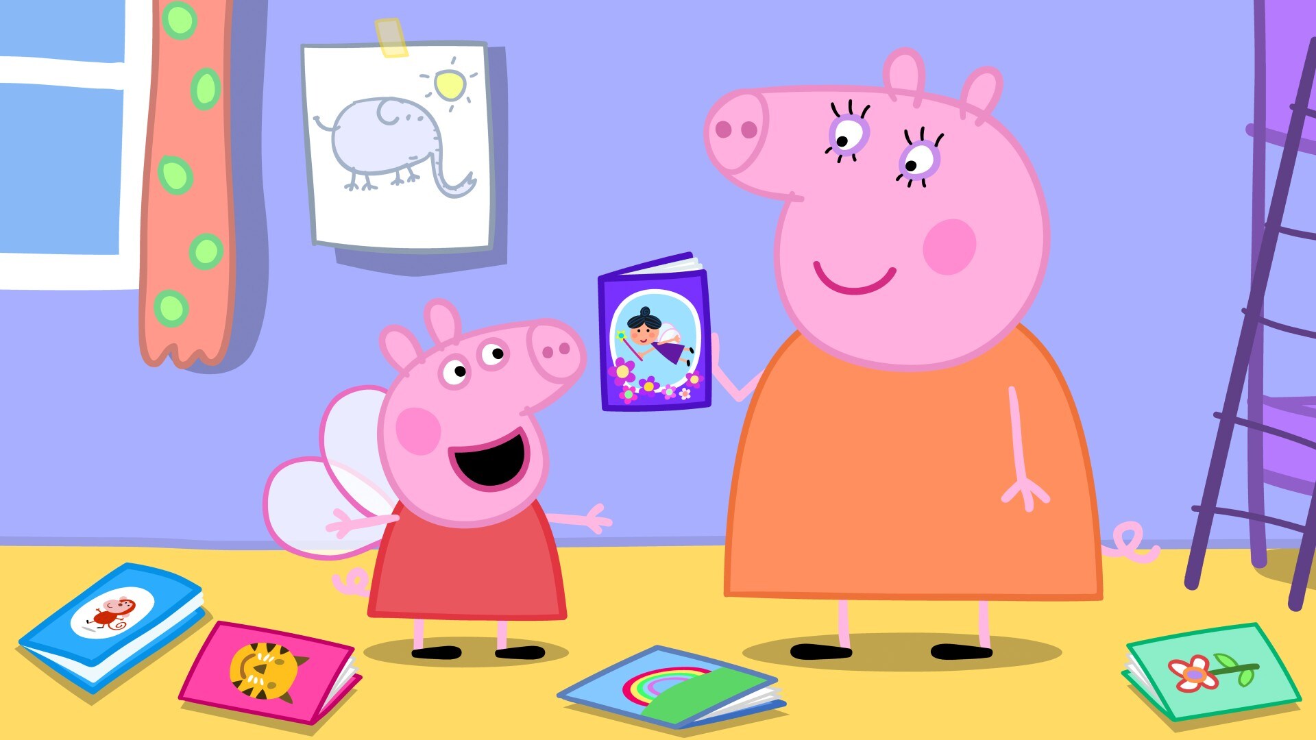 Peppa Gris – 7. Verdens bokdag og Barnefestivalen (Sesong 8) – NRK TV