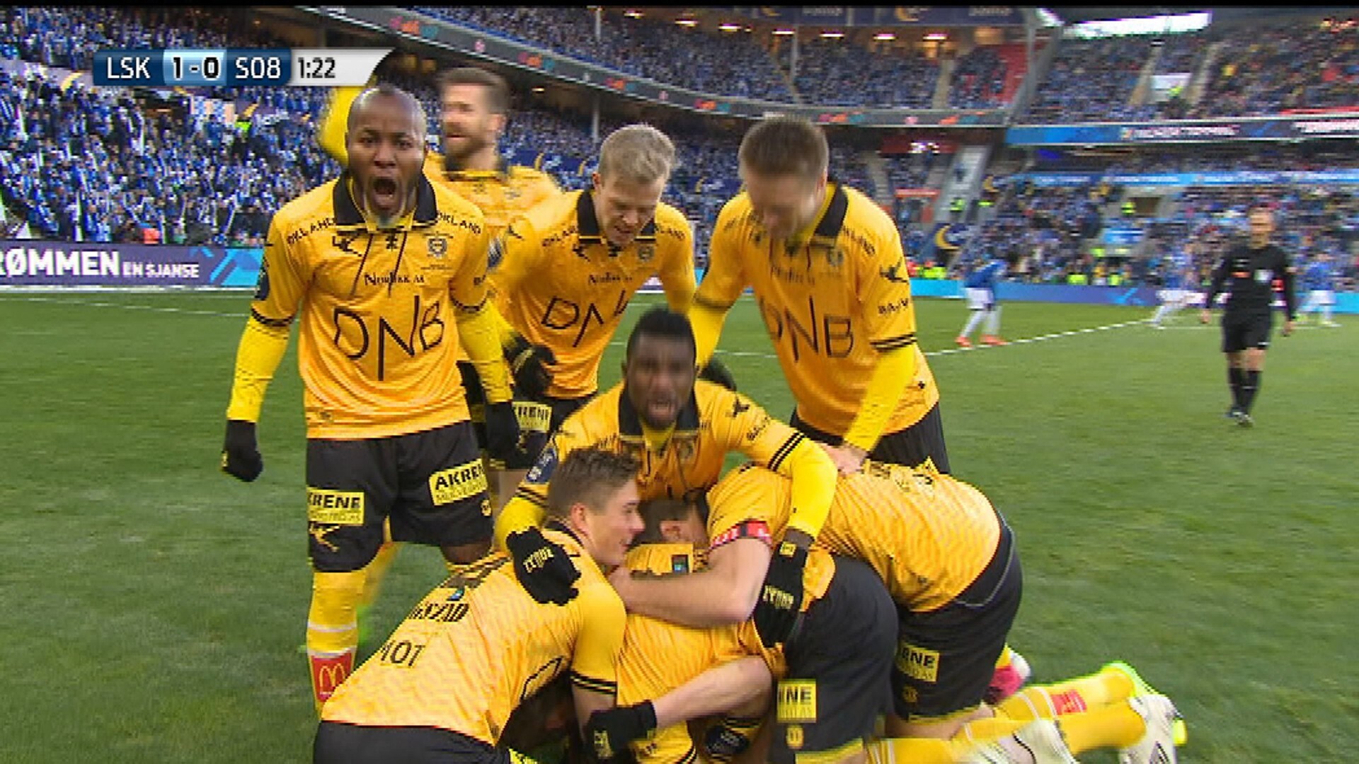 LSK scoret etter 70 sekunder – NRK Sport – Sportsnyheter, resultater og ...