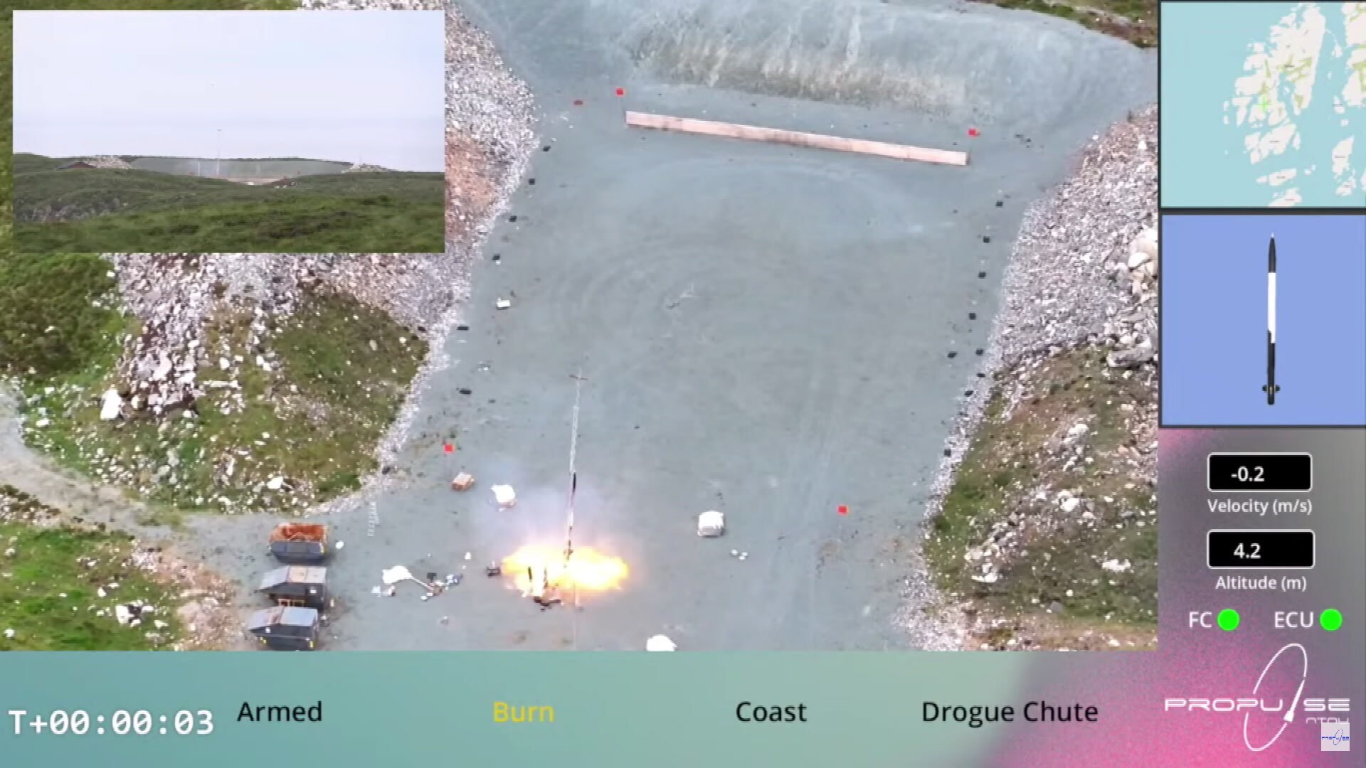 Det blir ikke et nytt forsøk på å skyte opp raketten – NRK Trøndelag ...