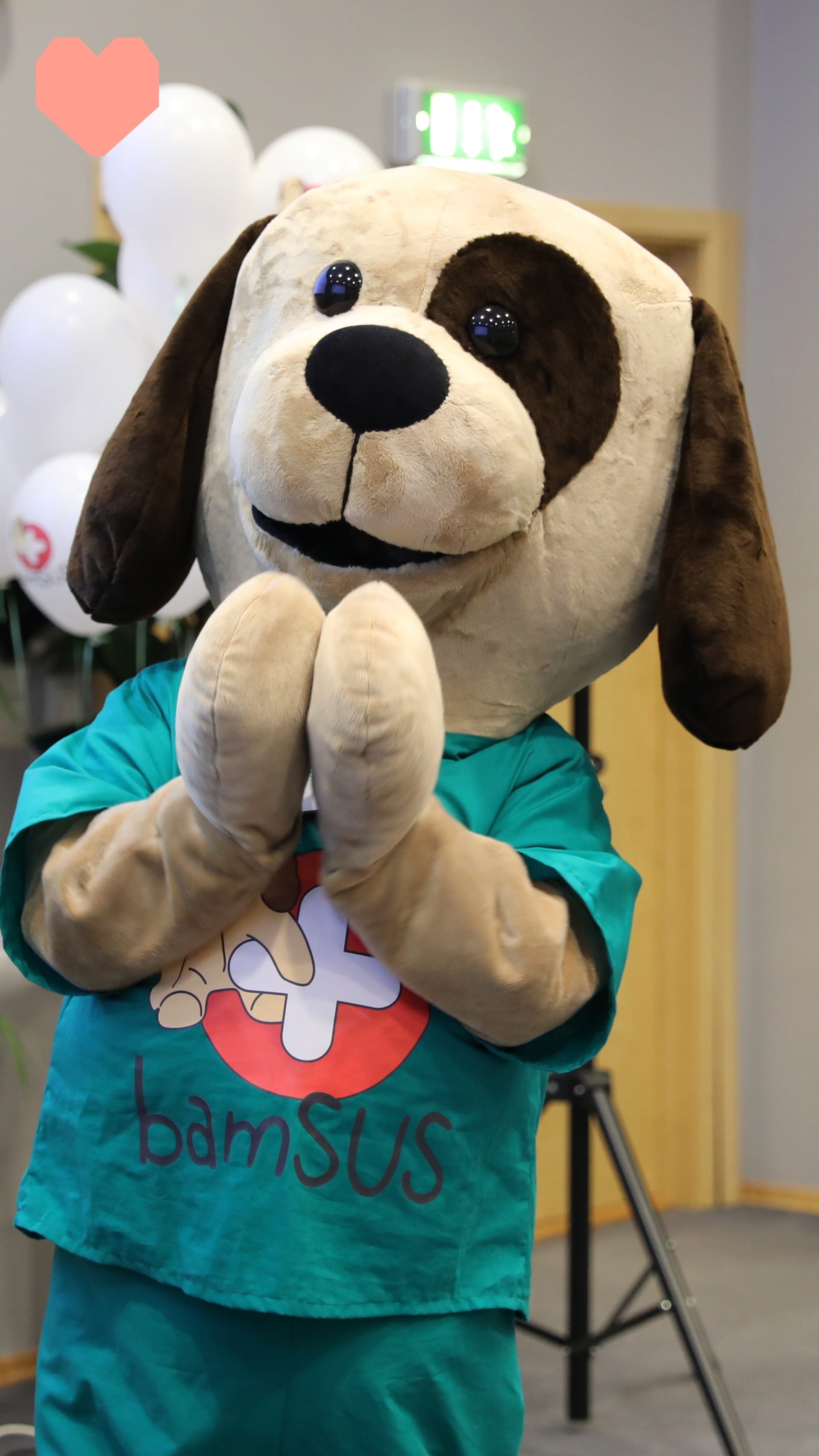 En bamse skal hjelpe syke barn – NRK